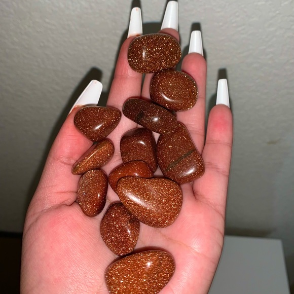 Other | Last One 2pc Goldstone Crystal Healing Crystals | Poshmark